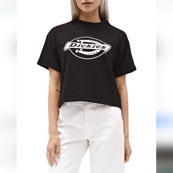 Dickies | Tops | Womens Dickies Black Crop Top | Poshmark
